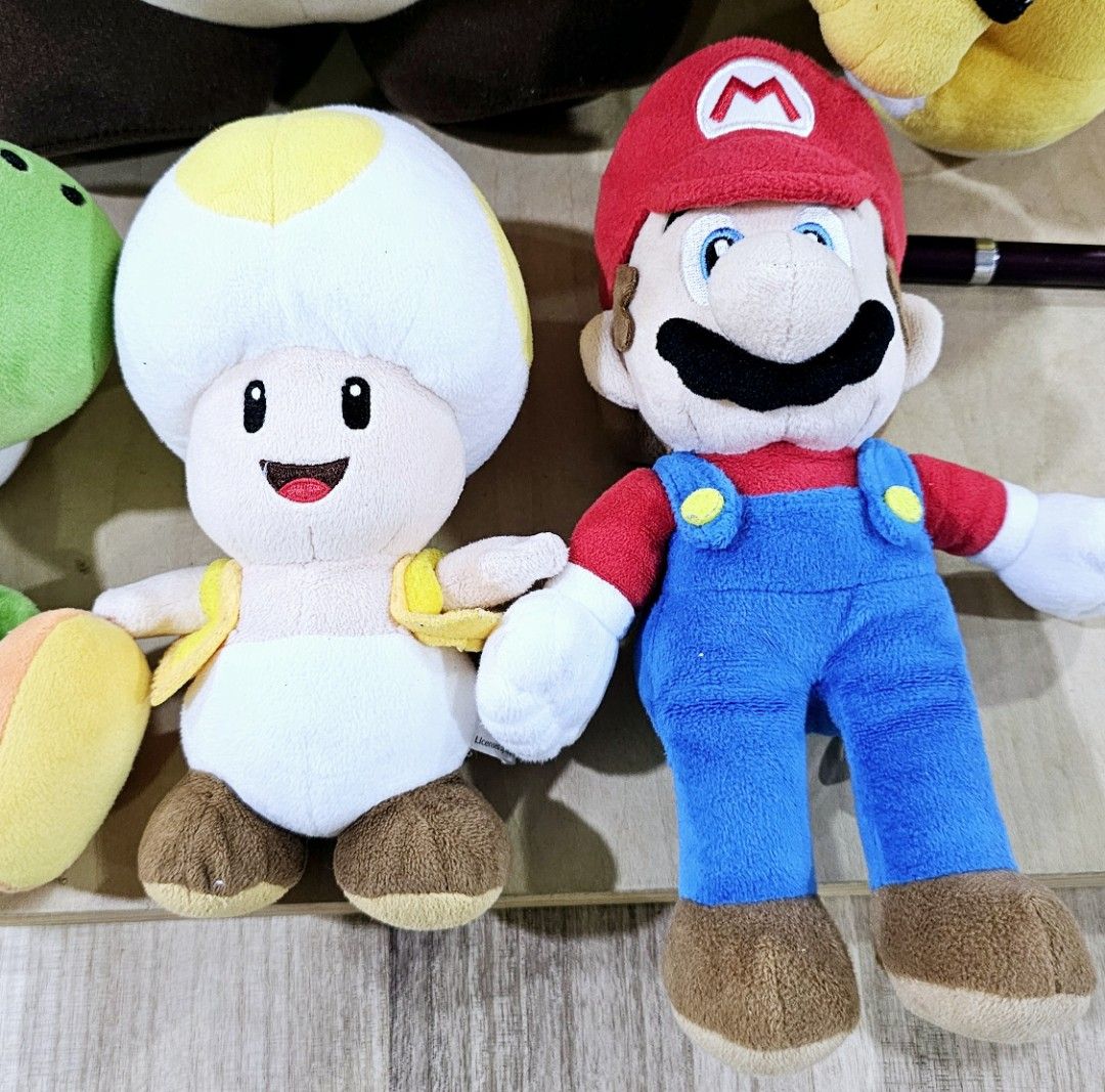 Super Mario Bowser Yoshi Gumba Toad plush from rm25, Hobbies & Toys ...