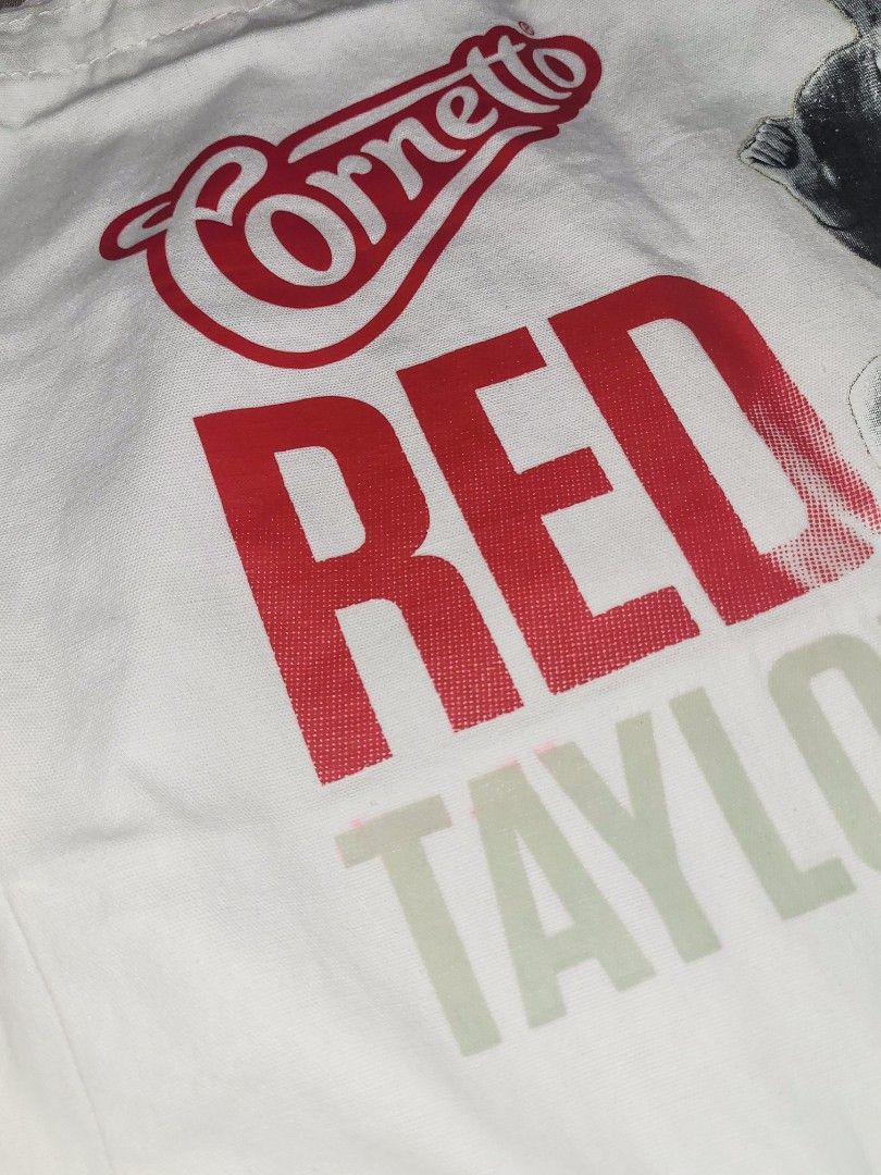 Taylor Swift Cornetto Red Tour Tote Bag (# ttpd tortured poets taylor's ...