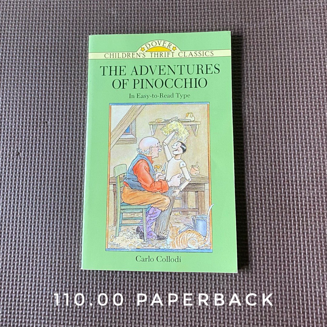 The Adventures of Pinocchio, Hobbies & Toys, Books & Magazines ...