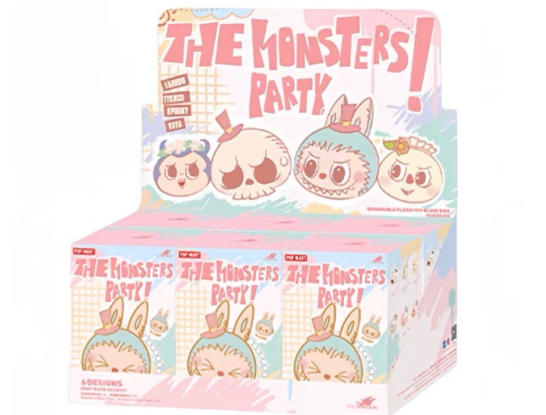 THE MONSTER PARTY LABUBU POPMART / FULL SET / CONFIRMED DESIGN/ SINGLE ...