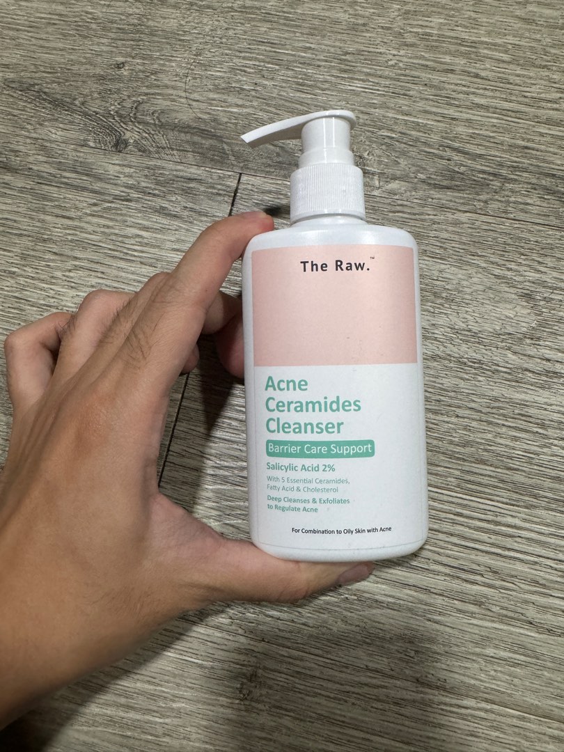 The Raw Acne Ceramides Cleanser, Beauty & Personal Care, Face, Face Care on Carousell