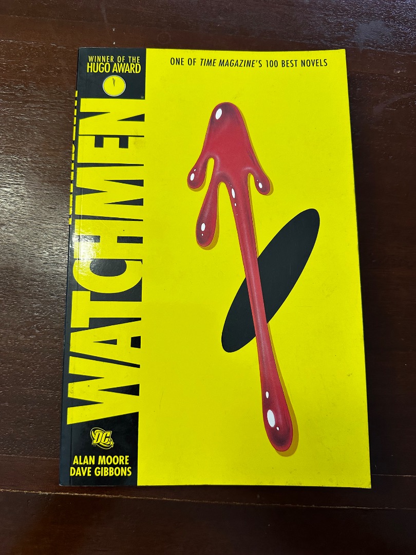 The Watchmen by Alan Moore and Dave Gibbons Graphic Novel, Hobbies ...