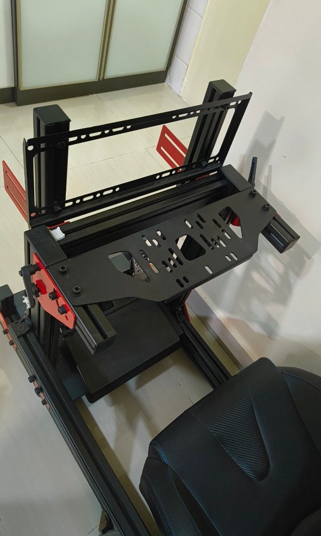 Thrust Master T150 with rig and racing chair, Video Gaming, Gaming ...