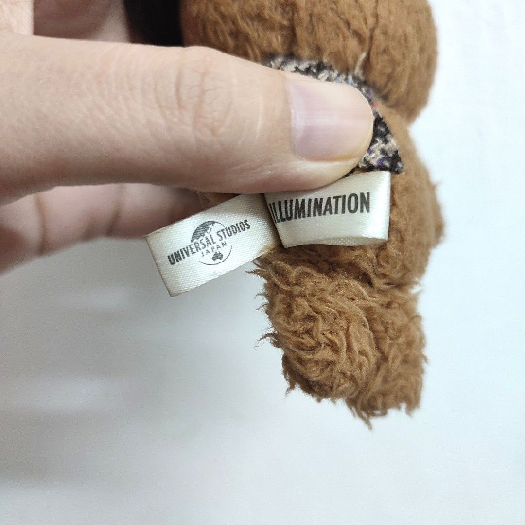 Tim Bear Minion Keychain Plush Universal Studios, Everything Else ...