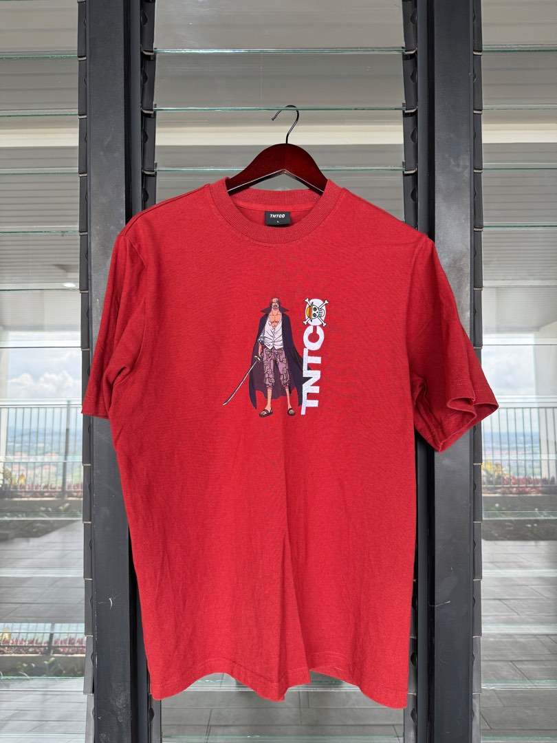 TNTCO X One Piece Shanks Tee Red, Men's Fashion, Tops & Sets, Tshirts ...