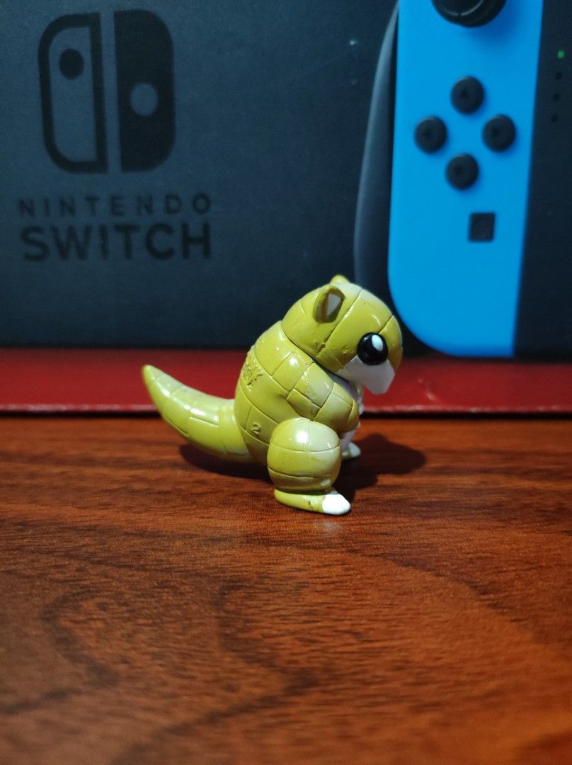 TOMY Pokemon Figure - Sandshrew, Hobbies & Toys, Toys & Games on Carousell