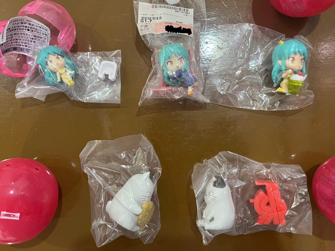 Urusei Yatsura - Gacha Figures Set, Hobbies & Toys, Toys & Games on ...