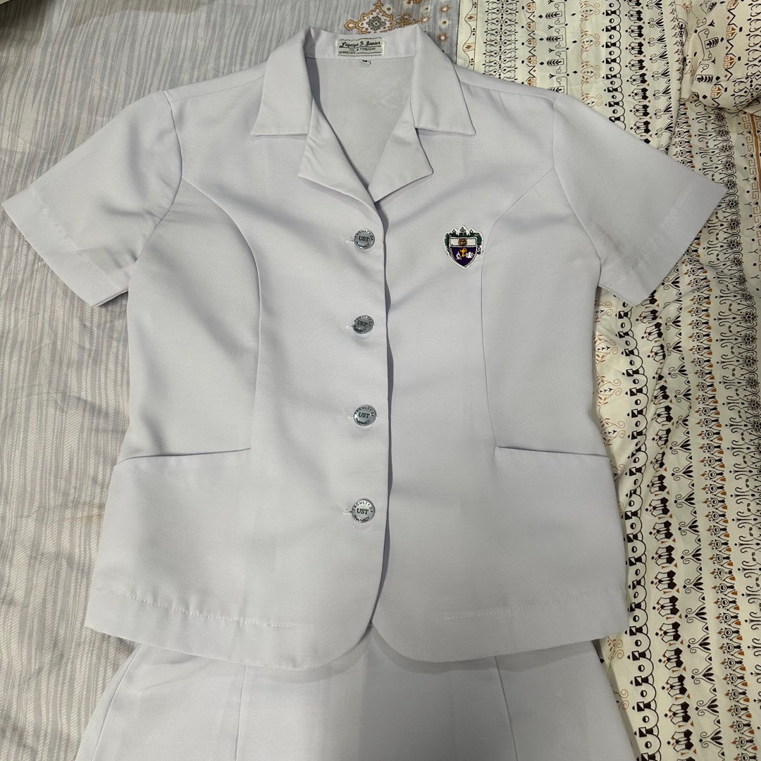 UST Pharmacy Type A Uniform FOP, Women's Fashion, Dresses & Sets, Sets ...