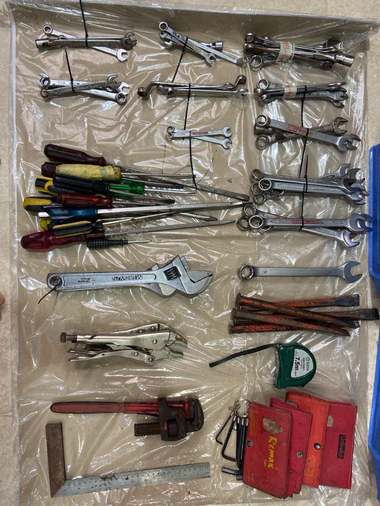 Varios Ring Spanner sizes/Hand Tools, Furniture & Home Living, Home ...