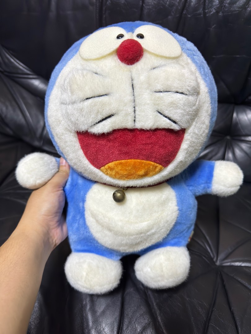 Vintage Doraemon Plushie, Hobbies & Toys, Toys & Games on Carousell