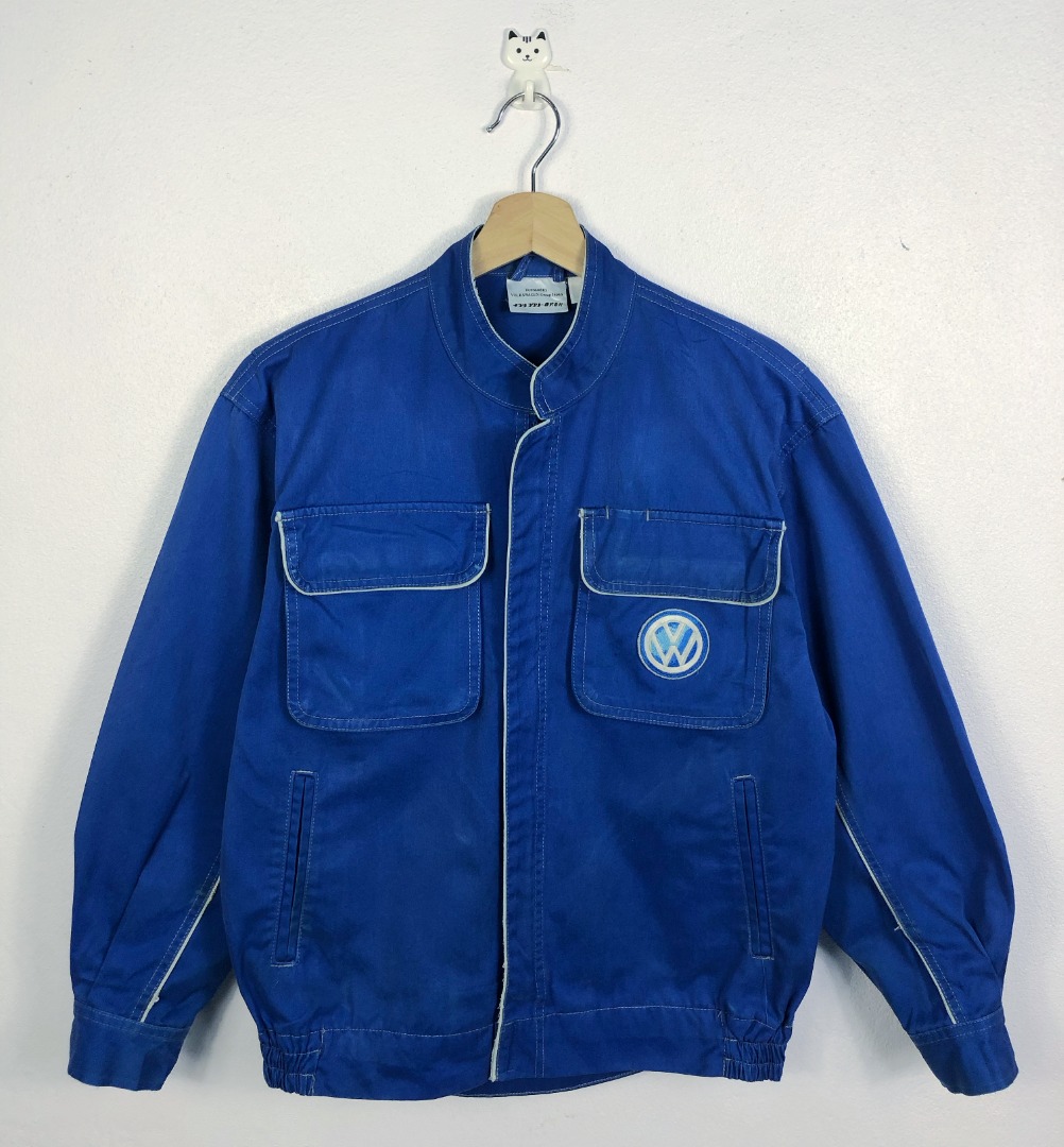 VINTAGE VOLKSWAGEN WORKWEAR JACKET, Men's Fashion, Coats, Jackets and ...