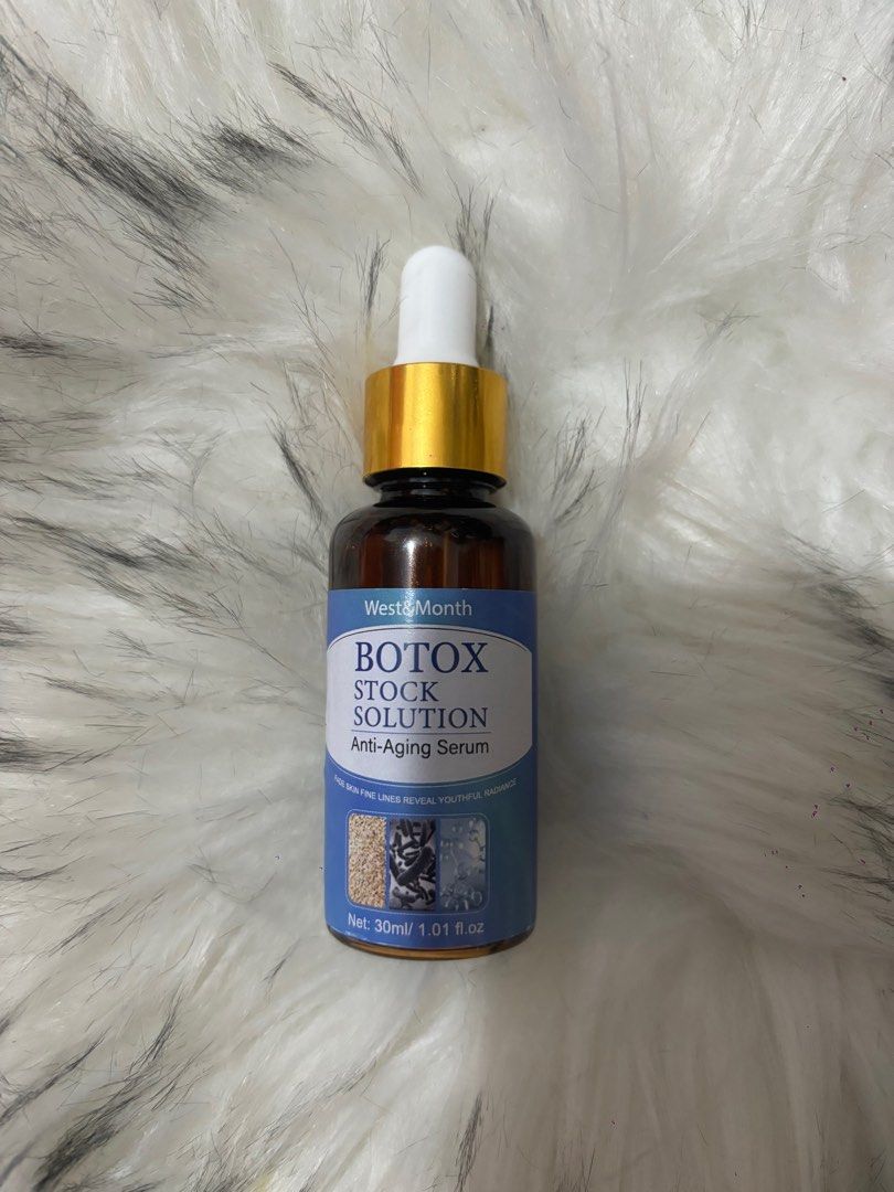 West&Month BOTOX Stock SOLUTION Anti-Aging Serum Fade Skin Fine Lines ...