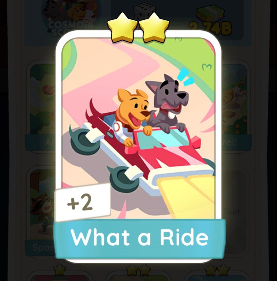 What A Ride MONOPOLY GO, Video Gaming, Gaming Accessories, In-Game ...