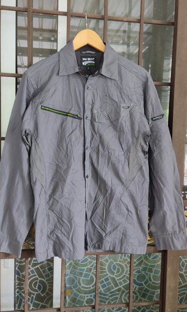 Wm best workwear baju kerja, Men's Fashion, Tops & Sets, Formal Shirts on Carousell