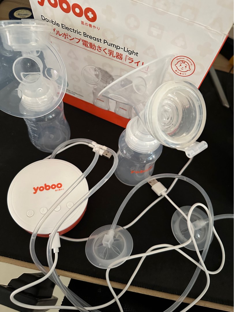 Yoboo Double Electric Breastpump, Babies & Kids, Nursing & Feeding ...