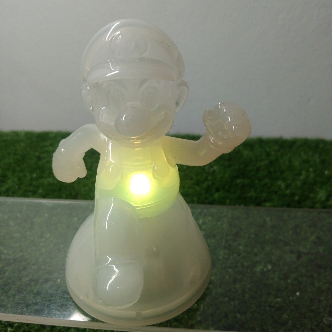 2017 3' Mcdonalds Super Mario Light Up Toy Clear Changing Colors RM5 ...