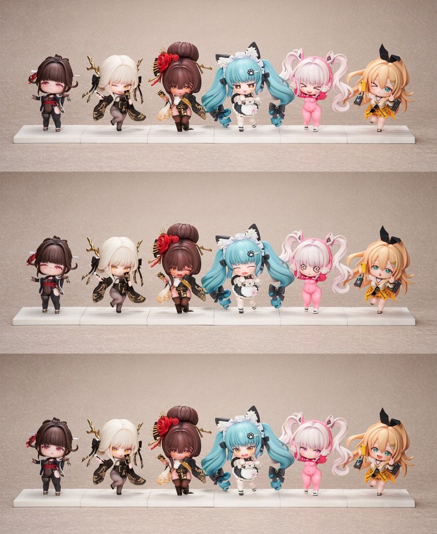 💥💥預訂💥💥日版 HOBBY SAKURA NIKKE 勝利女神：妮姬 Gun Girl NIKKE SD VER. SAC TRADING FIGURE SET Q版公仔 (共6款), 興趣 ...