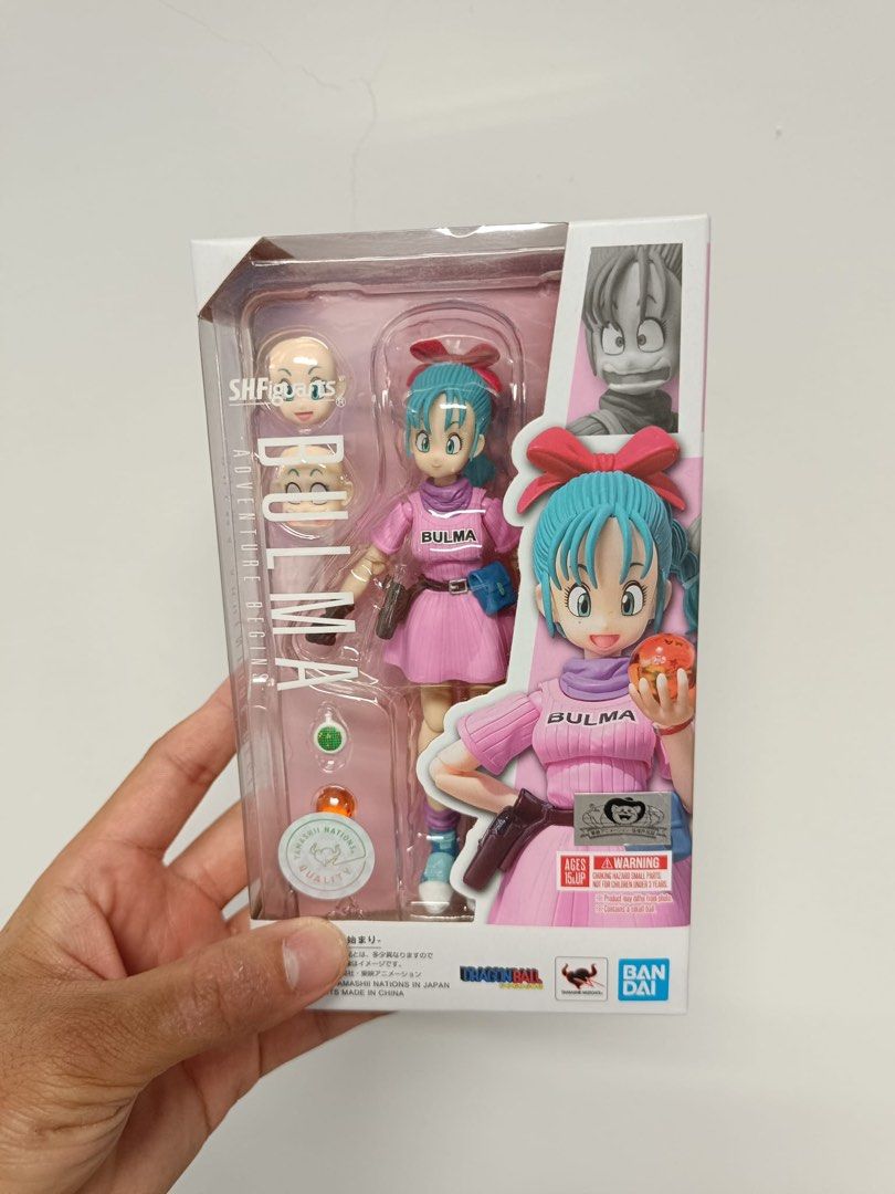 全新 SHF S.H.Figuarts Bulma's Motorcycle 莊子電單車+ 莊子 set 龍珠, 興趣及遊戲, 玩具 & 遊戲 ...