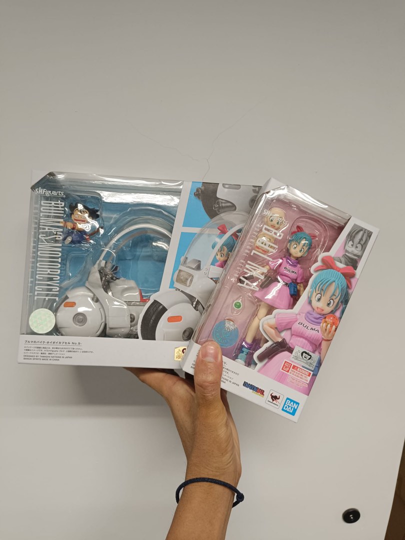全新 SHF S.H.Figuarts Bulma's Motorcycle 莊子電單車+ 莊子 set 龍珠, 興趣及遊戲, 玩具 & 遊戲 ...