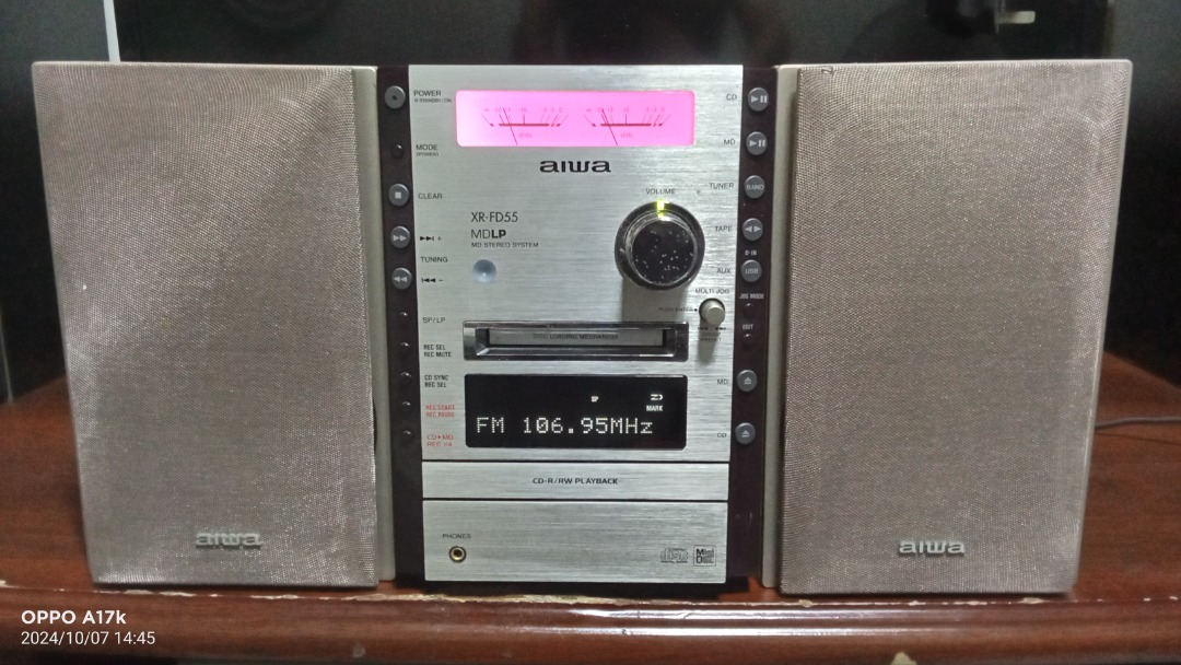 Aiwa XR-MD55 Micro Component System, Audio, Soundbars, Speakers ...