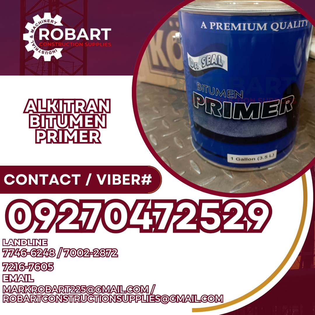 Alkitran Bitumen Primer, Commercial & Industrial, Construction Tools ...