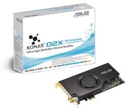 Asus Xonar D2X Sound Card (Black), Computers & Tech, Parts ...