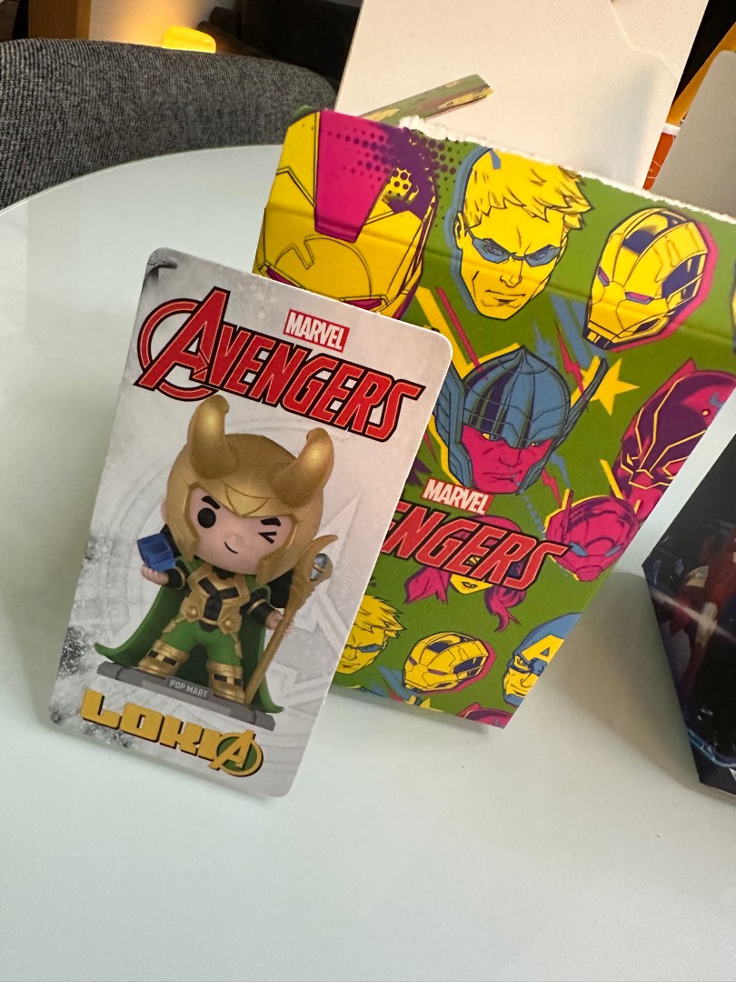 Avengers popmart Loki, Hobbies & Toys, Toys & Games on Carousell