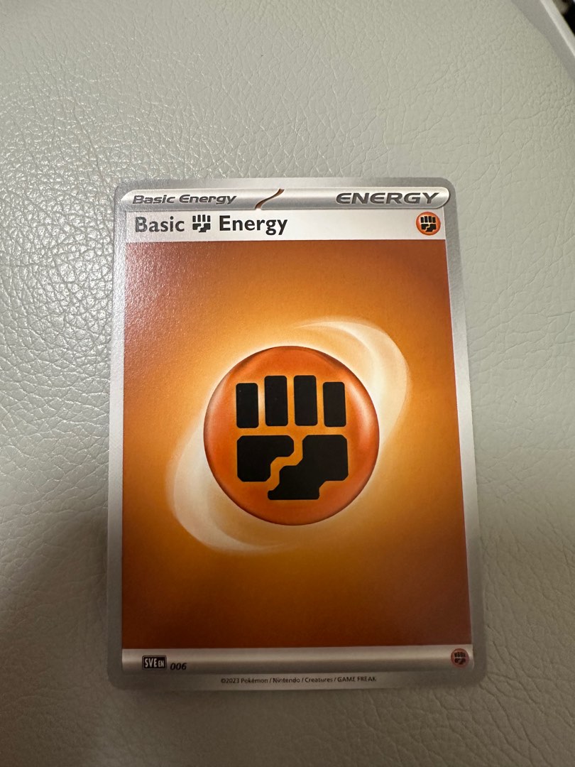 Basic Fighting Energy - SVE006, Hobbies & Toys, Toys & Games on Carousell