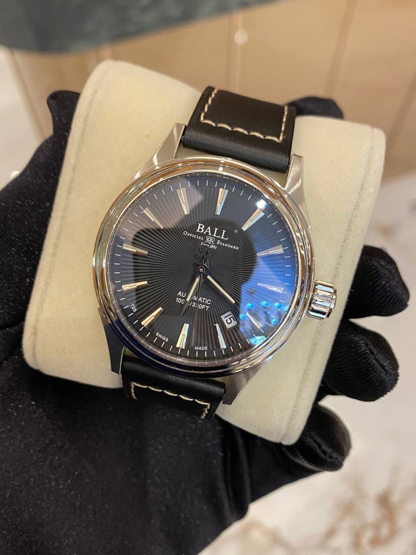 (BRAND NEW) 2022 BALL FIREMAN VICTORY BLACK DIAL 40MM AUTOMATIC WATCH ...