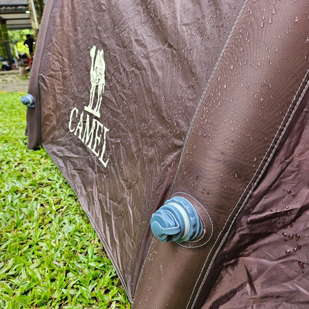 New Camel Inflatable Tent for 4 adults or family with 4 kids, Sports ...