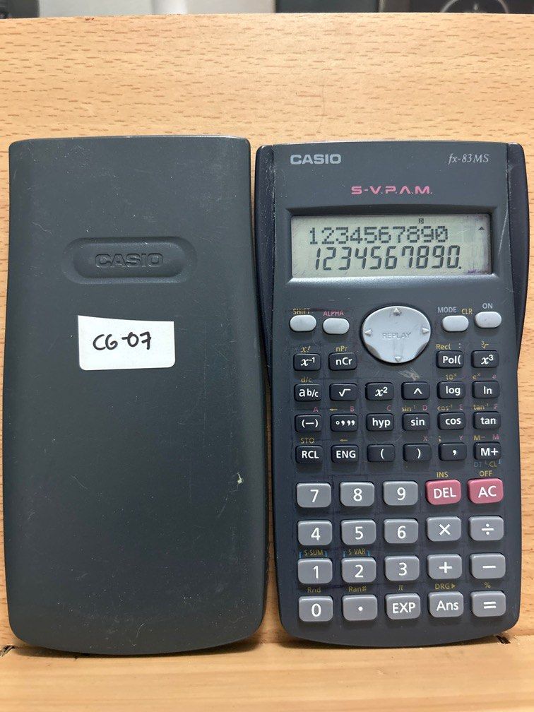 Casio FX-83MS Scientific Calculator (Physical Flaws Ballpen Inks ...