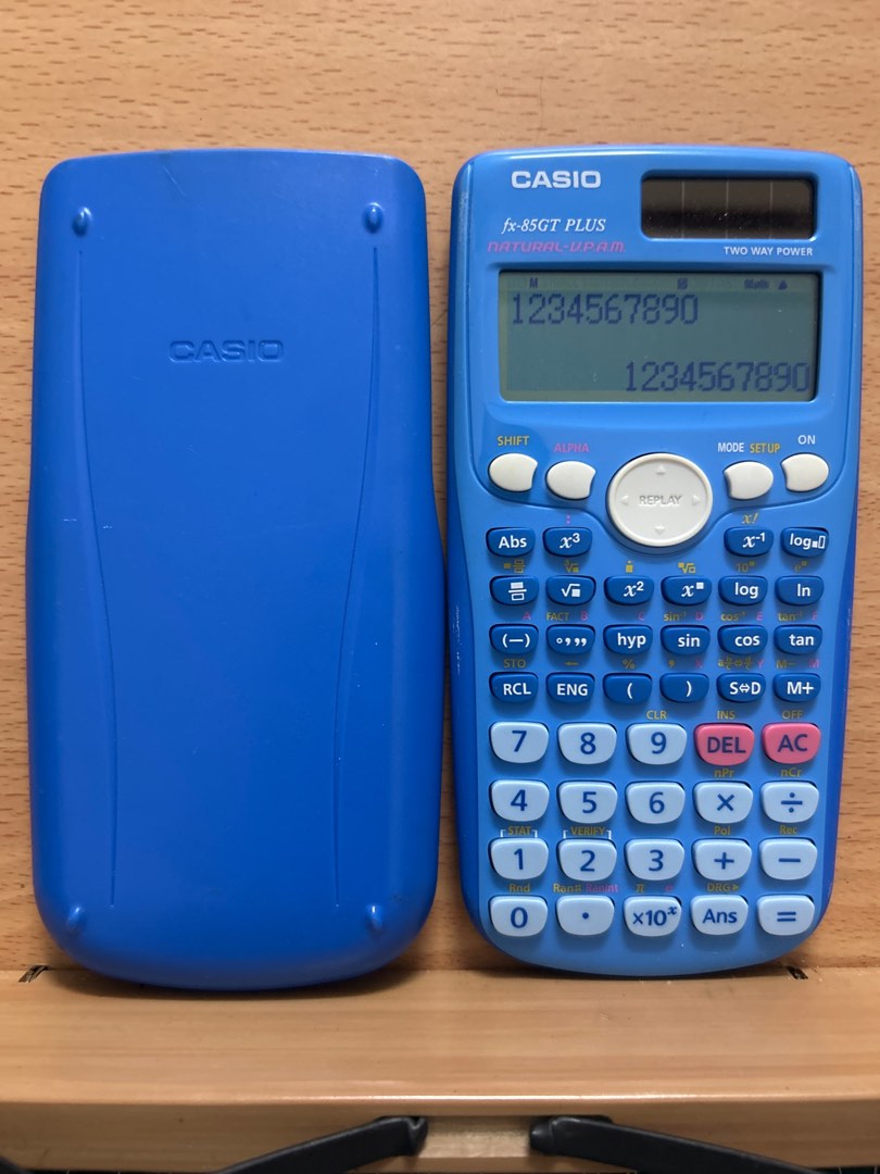 Casio FX-85GT Plus Natural VPAM Scientific Calculator WYSIWYG, Hobbies ...
