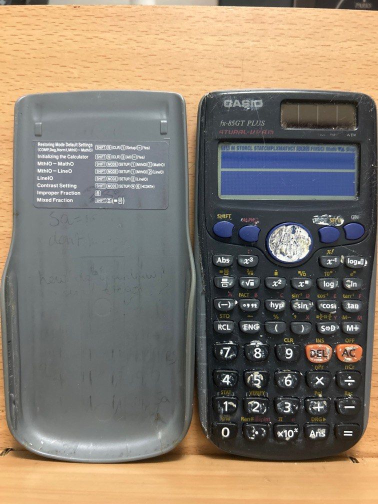 Casio FX-85GT Plus Scientific Calculator (Physical Flaws/Dead Pixel ...