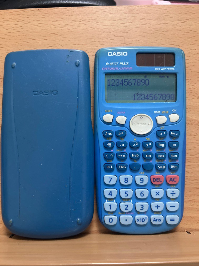 Casio FX-85GT Plus Scientific Calculator (Physical Flaws, Ballpen Ink ...