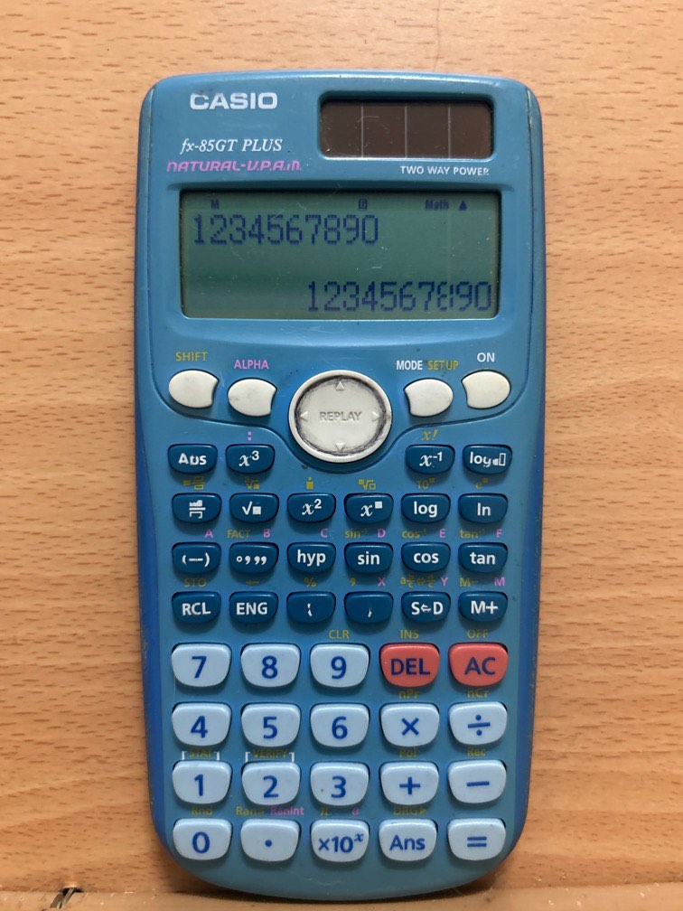 Casio FX-85GT PLUS Scientific Calculator (Dead Pixel Line, No Cover ...