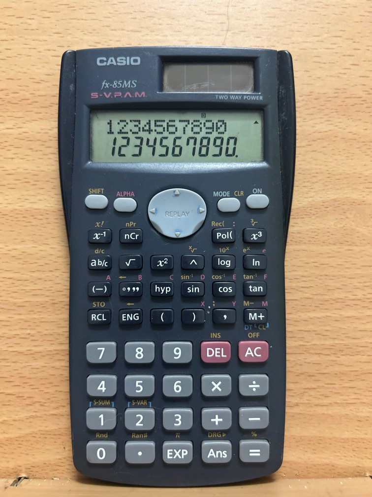 Casio FX-85MS Scientific Calculator (No Cover), Hobbies & Toys, Stationary & Craft, Stationery ...