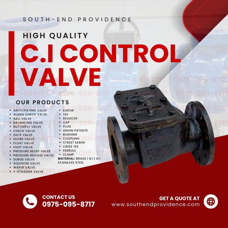 Cast Iron Floor Control Valve 100mm dia, Commercial & Industrial ...