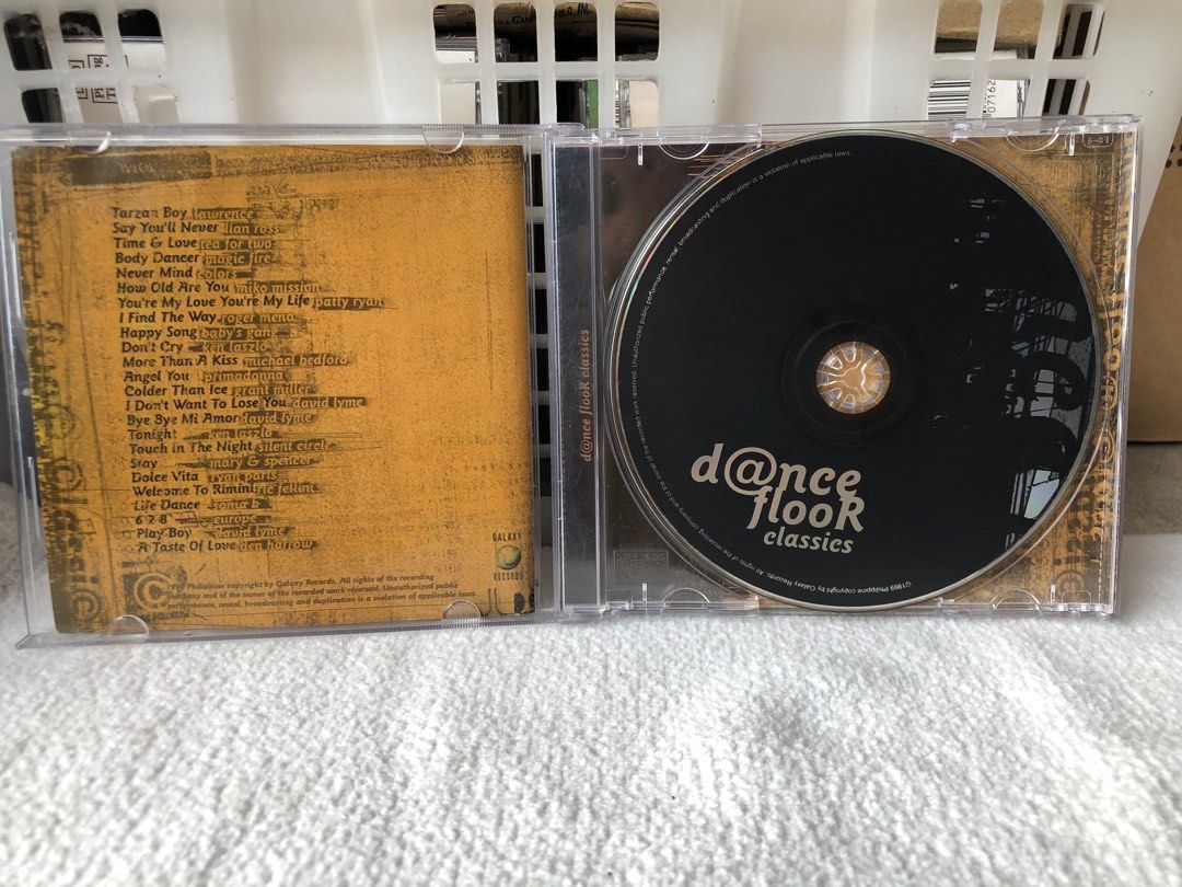 CD D@nce Floor Classics 80s Dance Collection All Original Artists C8 ...