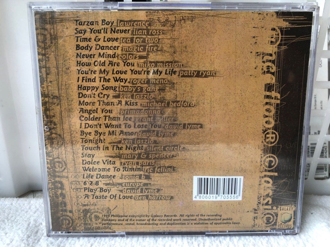 CD D@nce Floor Classics 80s Dance Collection All Original Artists C8 ...