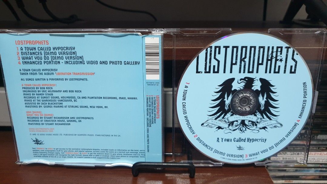 CD Lostprophets - A Town Called Hypocrisy EP lost prophets punk emo ...