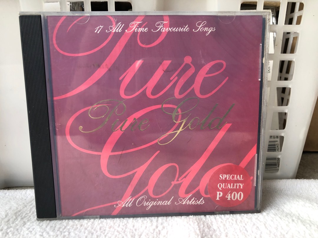 CD Pure Gold All Original Artists 17 All Time Favourite Songs 1996 C8 ...