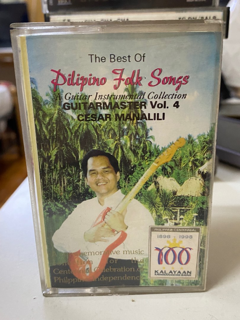 Cesar Manalili GuitarMaster Vol. 4 The Best Of Pilipino Folk Songs Opm ...