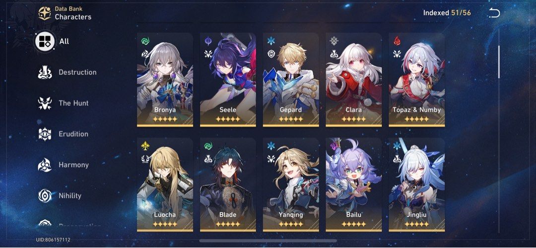 CHEAP!! 46x 5 stars Honkai Star Rail HSR account (OBTAINED NEW FEIXIAO AND YUNLI (TAG: genshin ...