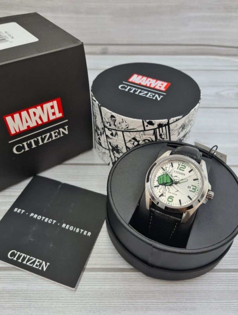 CITIZEN ECO-DRIVE HULK MARVEL LIMITED EDITION BRAND NEW, Luxury ...