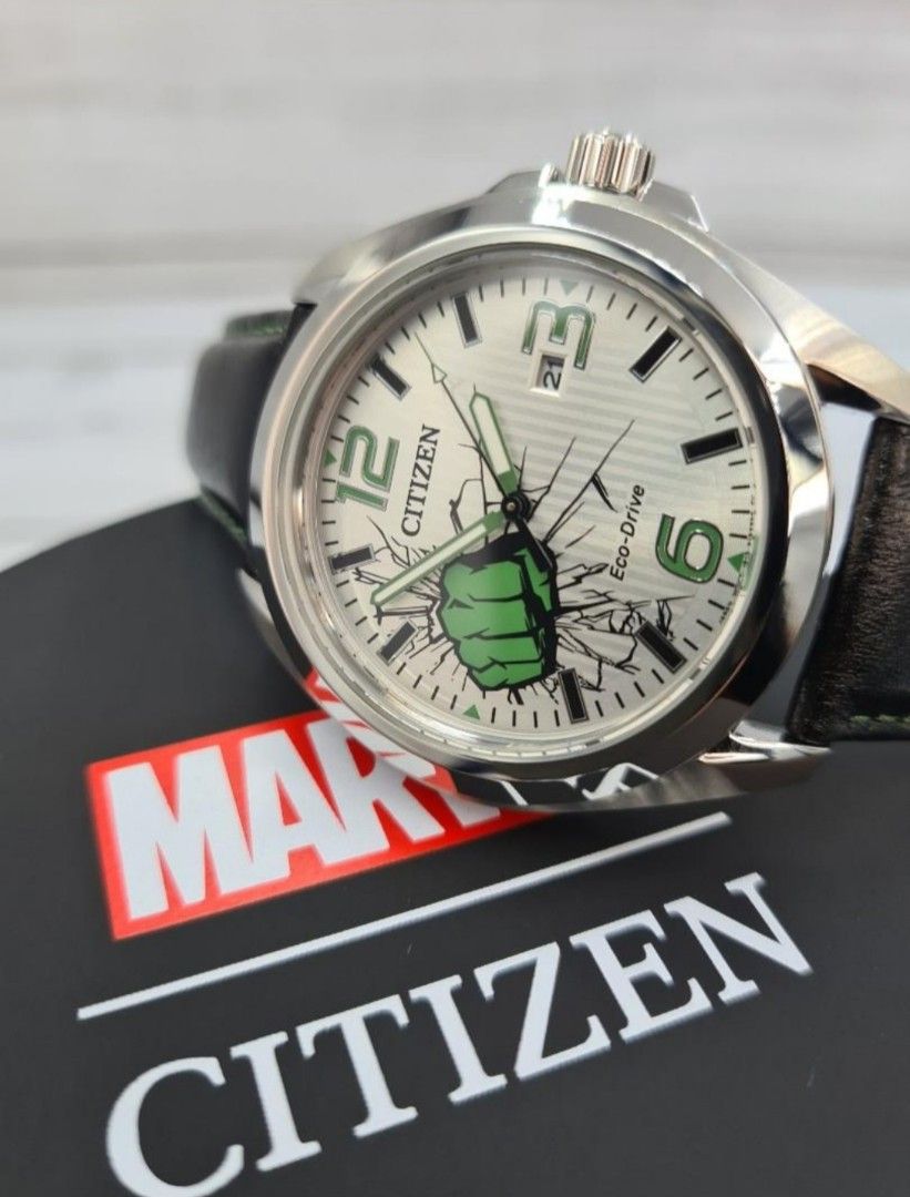 CITIZEN ECO-DRIVE HULK MARVEL LIMITED EDITION BRAND NEW, Luxury ...