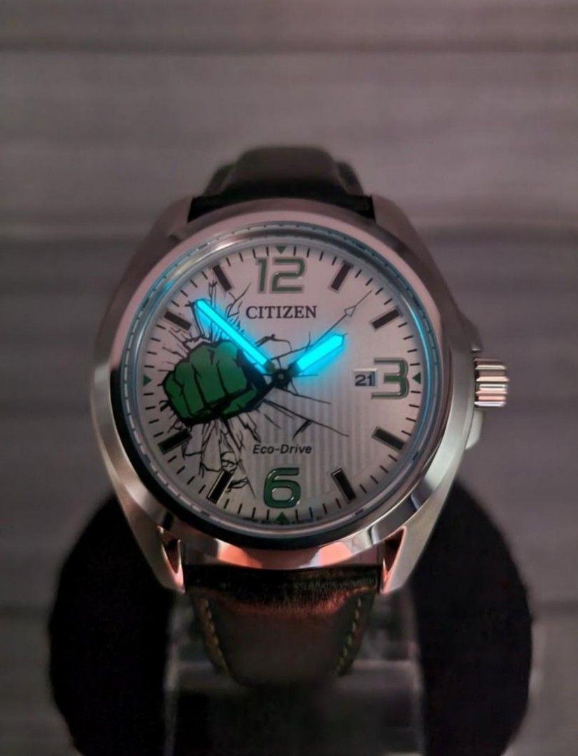 CITIZEN ECO-DRIVE HULK MARVEL LIMITED EDITION BRAND NEW, Luxury ...