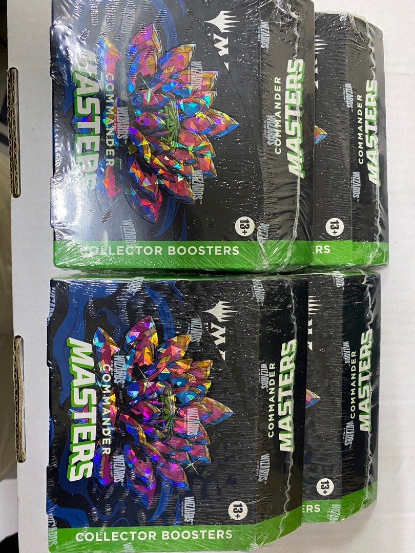 Commander Masters Collector Booster Box, Hobbies & Toys, Toys & Games ...