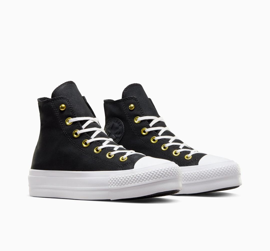 Converse Chuck Taylor All Star Lift Platform Star Studded High Cut ...