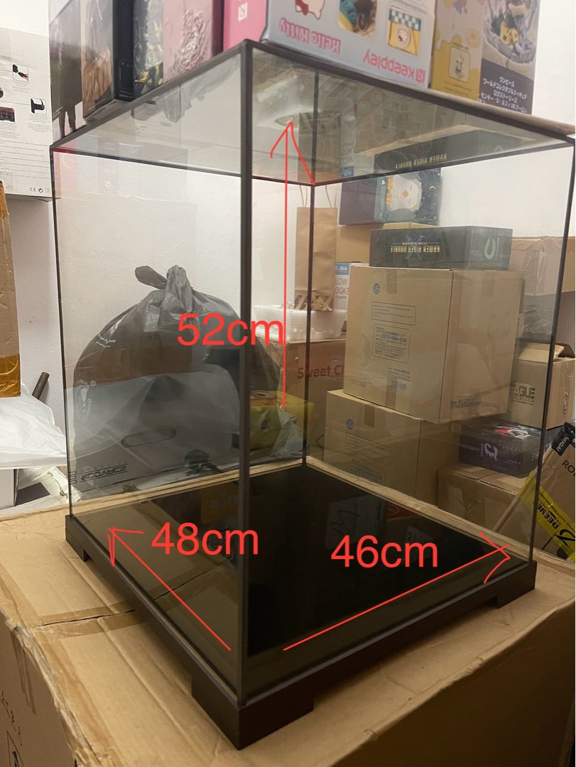 Custom Display Glass Box, Hobbies & Toys, Toys & Games on Carousell