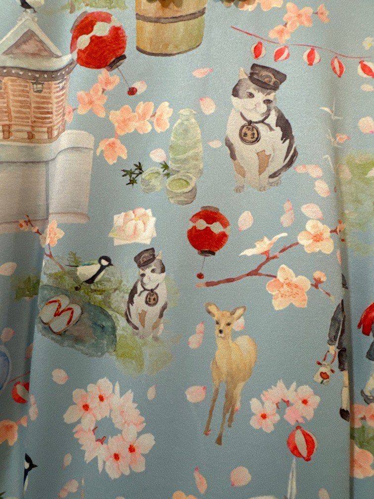 Cute cat qipao cheongsam, Women's Fashion, Dresses & Sets, Traditional ...